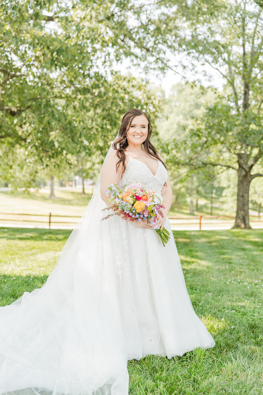 Torie and Samuel's Colorful Southern June Wedding - Brides & Weddings ...