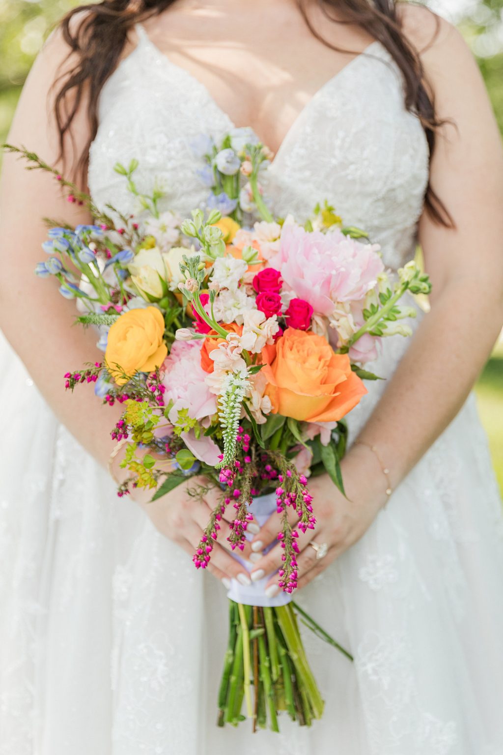 Torie and Samuel's Colorful Southern June Wedding - Brides & Weddings ...