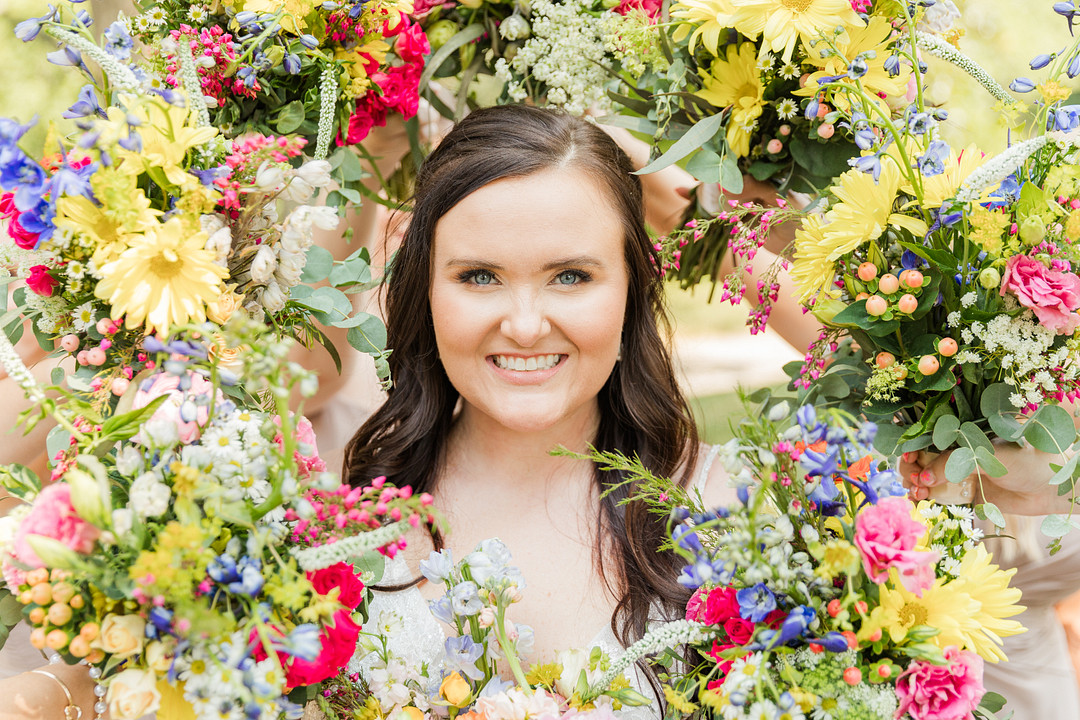 Torie and Samuel's Colorful Southern June Wedding - Brides & Weddings ...