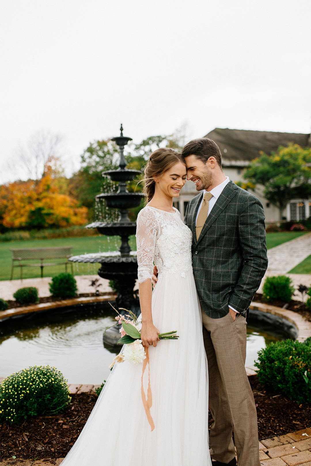 Classical Romance Styled Shoot with a Corvette - Brides & Weddings Magazine