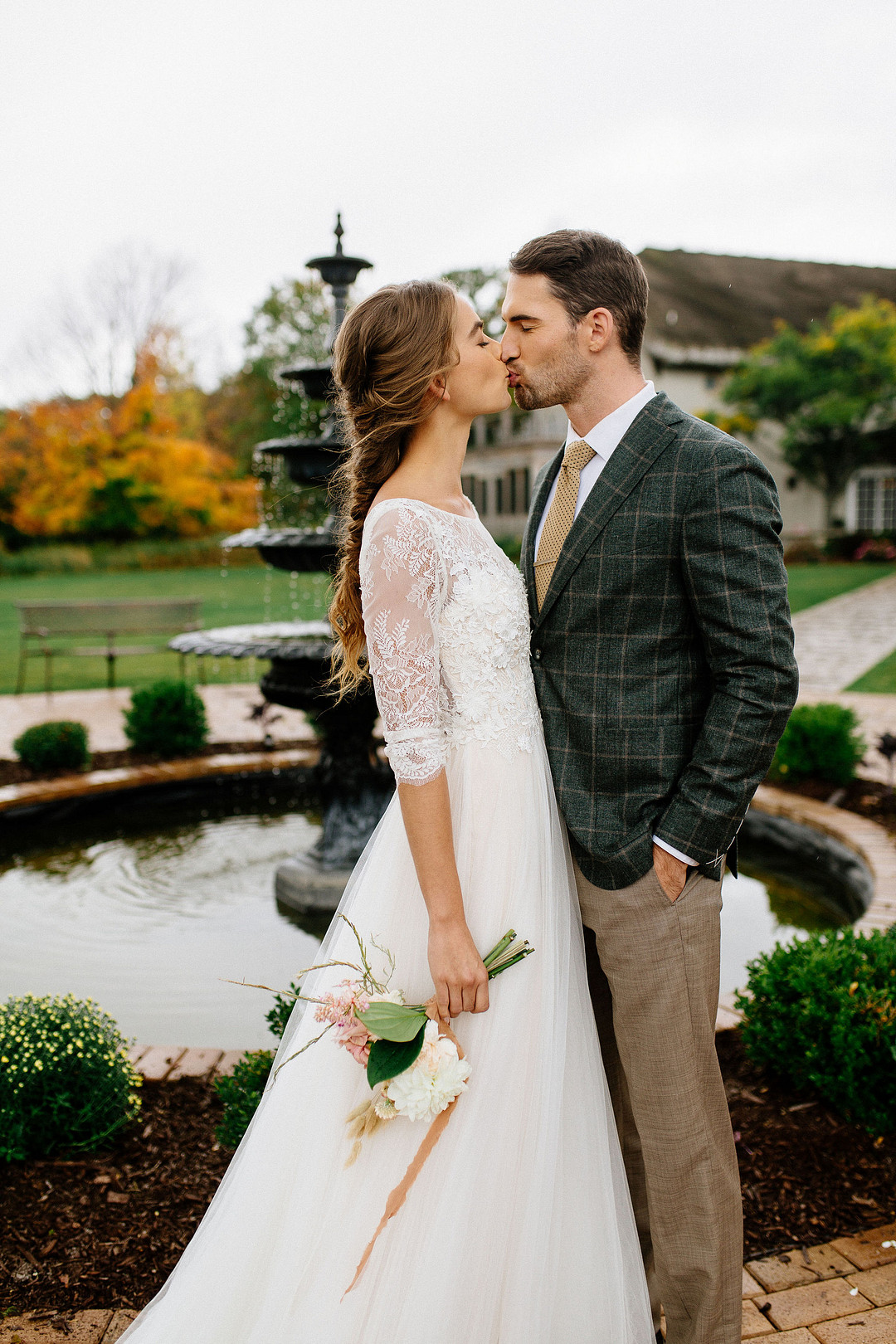 Classical Romance Styled Shoot with a Corvette - Brides & Weddings Magazine