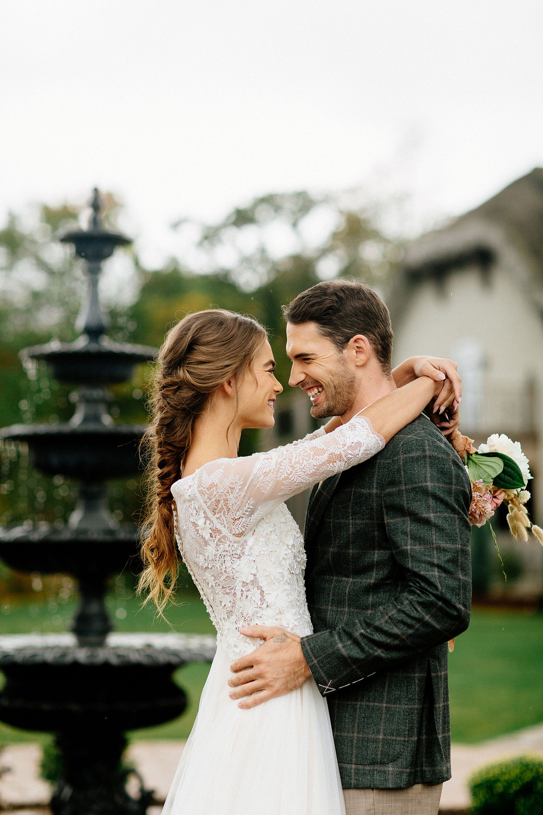 Classical Romance Styled Shoot with a Corvette - Brides & Weddings Magazine