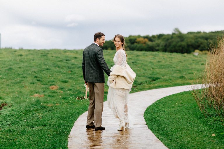 Classical Romance Styled Shoot with a Corvette - Brides & Weddings Magazine
