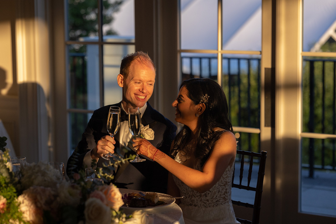 Nirali and Sean's Beautiful Summer Golf Club Wedding - Brides ...