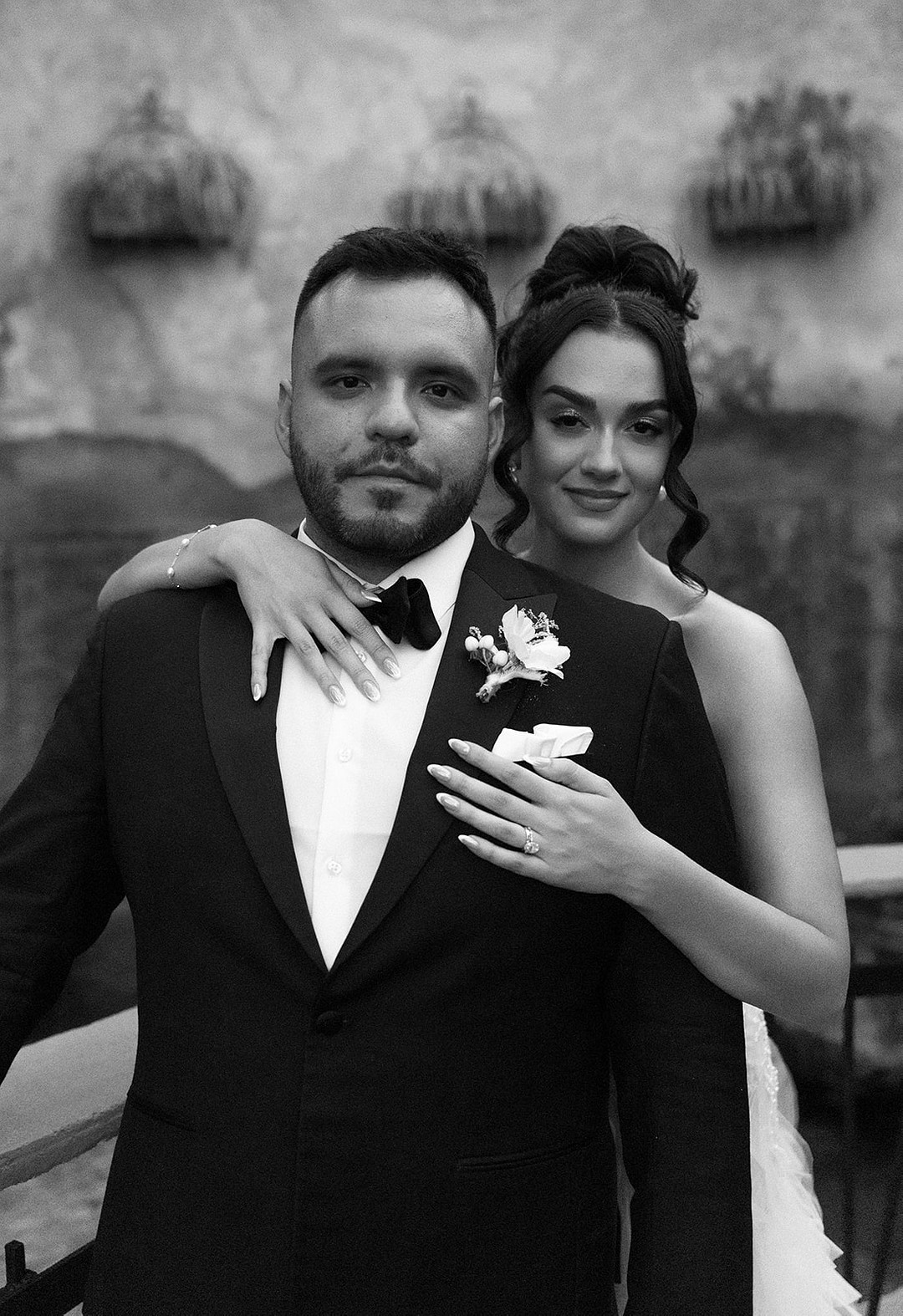 Emily and Victor's White Wildflower Wedding at Villa Antonia - Brides ...