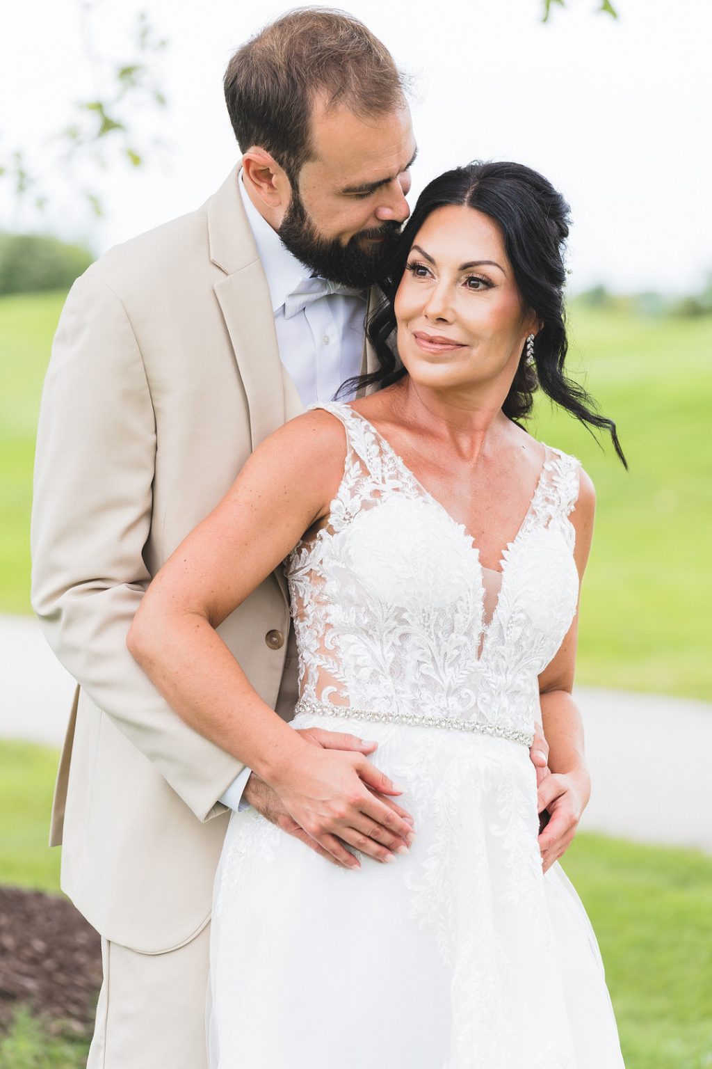 Lia and Nick's Intimate Country Club Wedding - Brides & Weddings Magazine