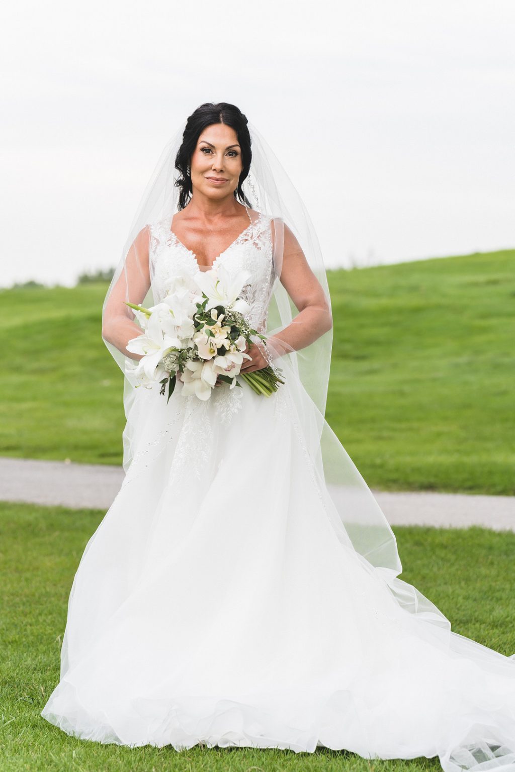 Lia and Nick's Intimate Country Club Wedding - Brides & Weddings Magazine