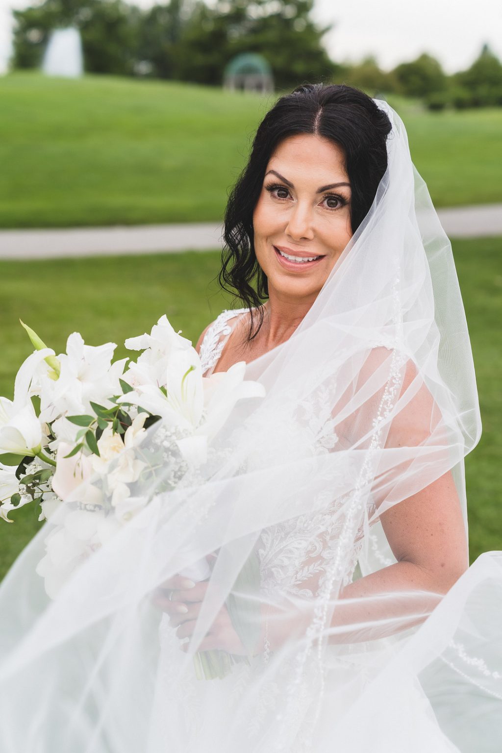Lia and Nick's Intimate Country Club Wedding - Brides & Weddings Magazine