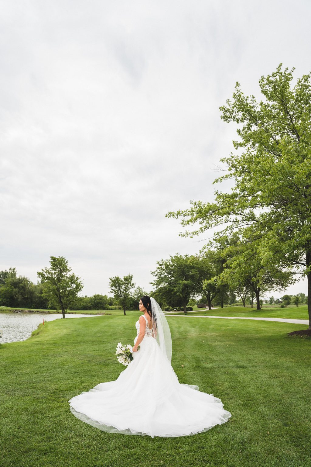 Lia and Nick's Intimate Country Club Wedding - Brides & Weddings Magazine
