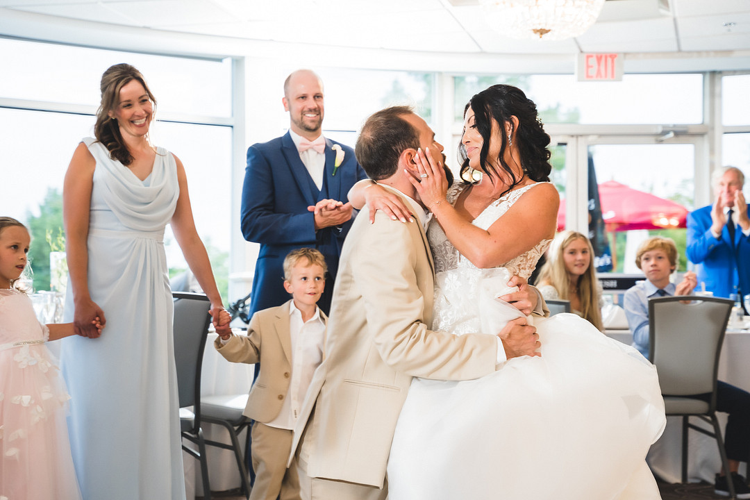 Lia and Nick's Intimate Country Club Wedding - Brides & Weddings Magazine