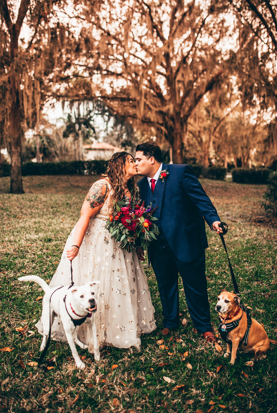 Michelle and Andrew's Dinosaur Wedding at the Orlando Science Center ...