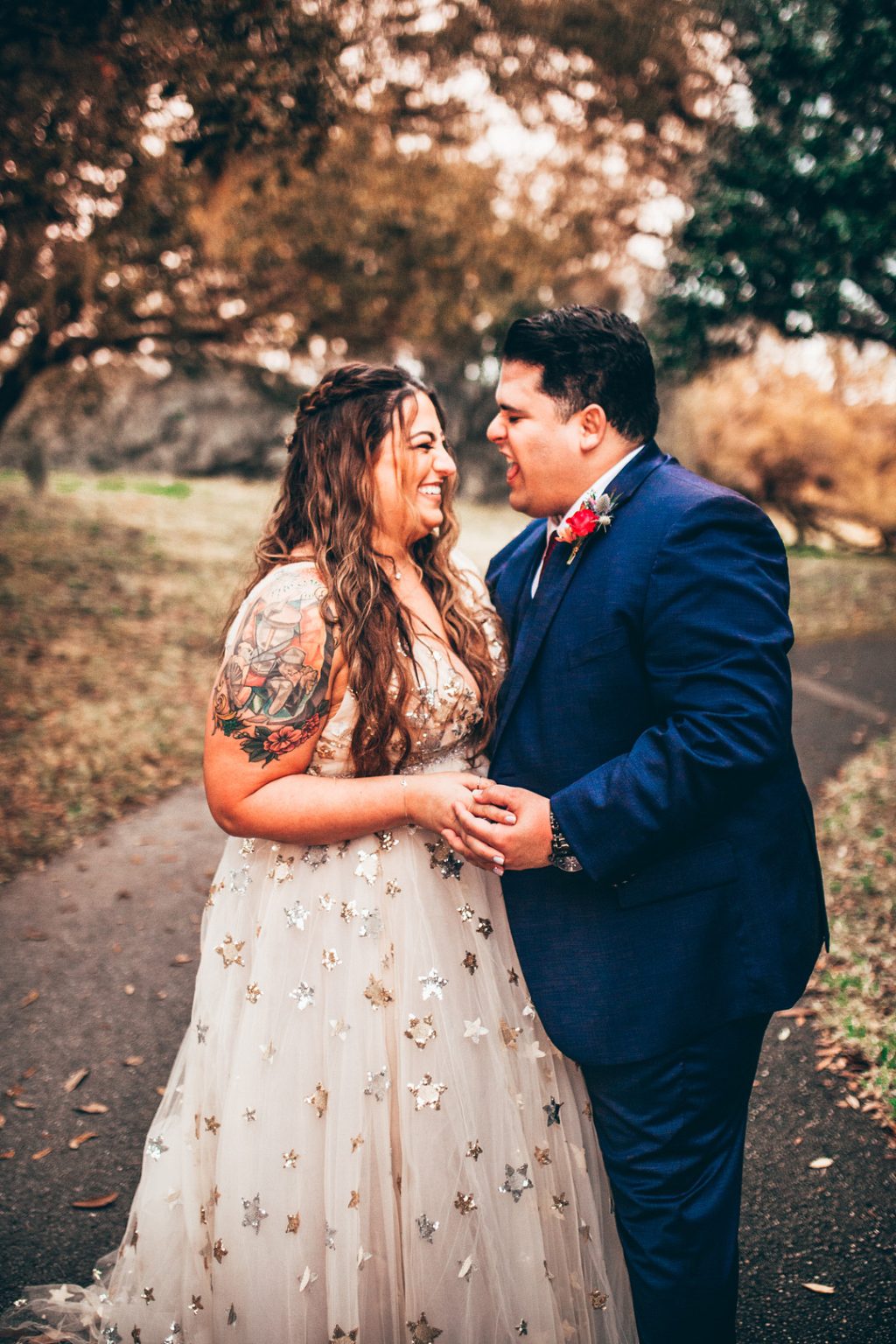 Michelle and Andrew's Dinosaur Wedding at the Orlando Science Center ...