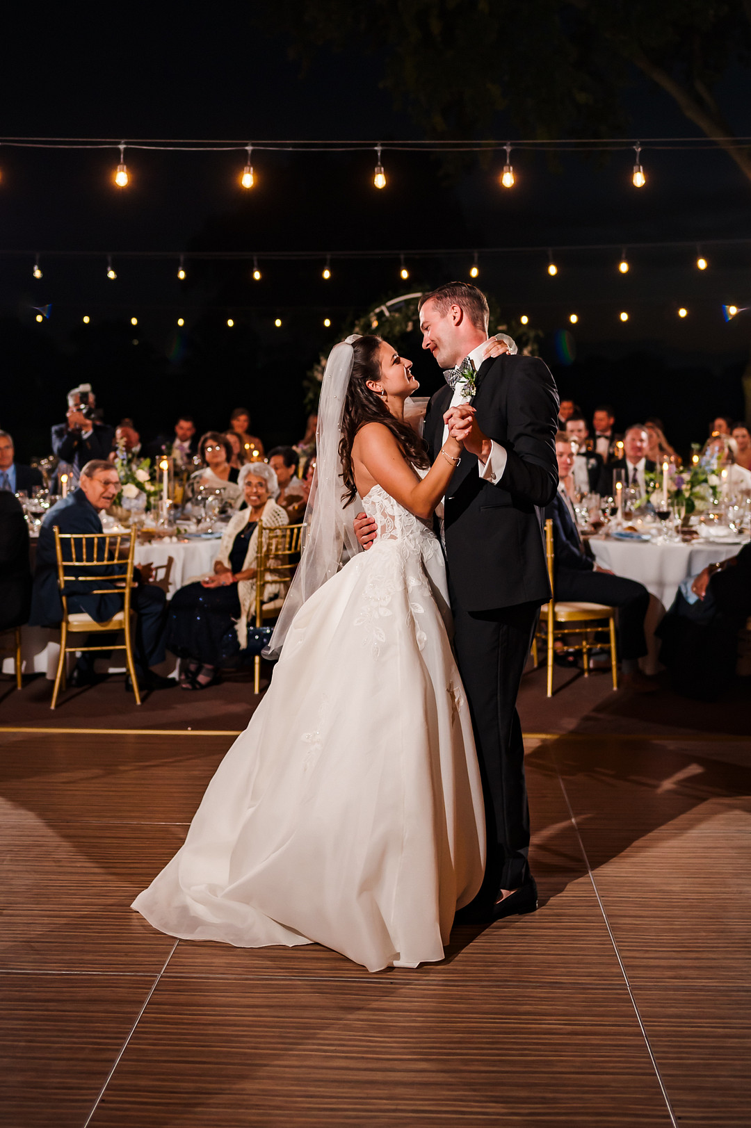 Jessica and Andrew's Outdoor Country Club Wedding - Brides & Weddings ...