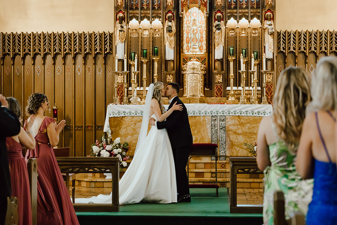 Samantha and Sean's Traditional Church Wedding and Reception in a ...