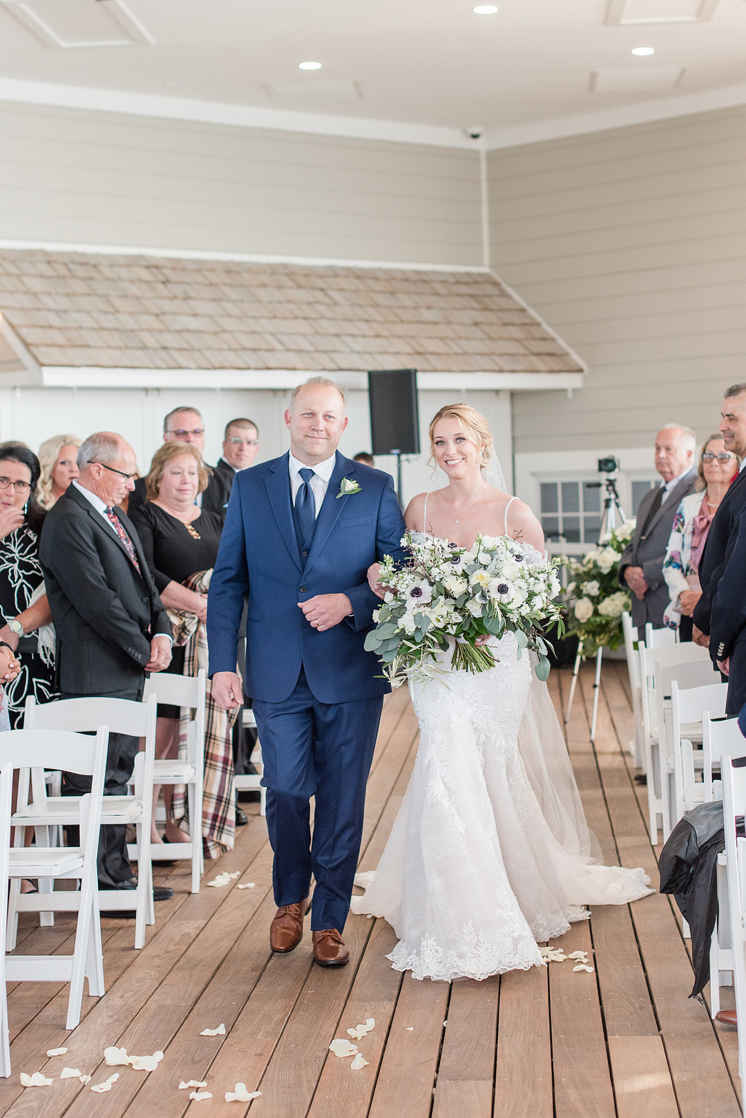 Bethany and Tyler's Waterfront Wedding at Chesapeake Bay Beach Club ...