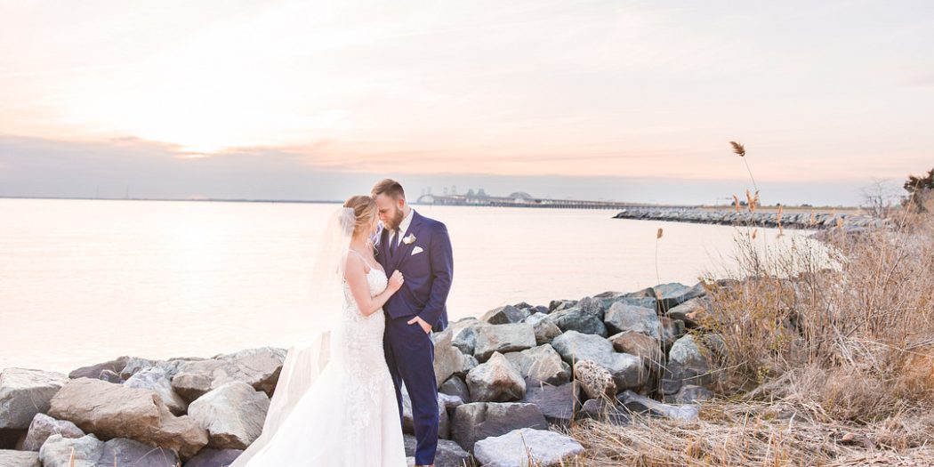 Bethany and Tyler's Waterfront Wedding at Chesapeake Bay Beach Club ...