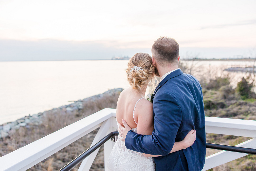 Bethany and Tyler's Waterfront Wedding at Chesapeake Bay Beach Club ...