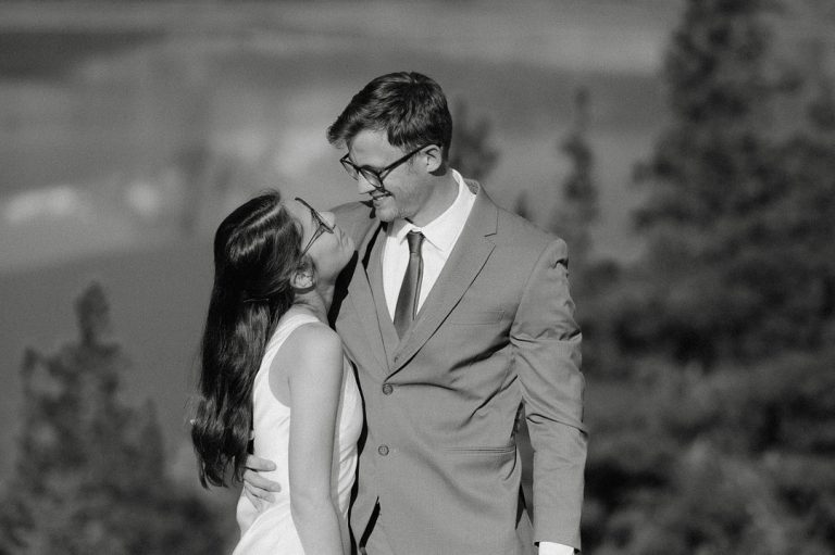 Kat and Mark's Elegant Mountain Elopement in Glacier National Park ...