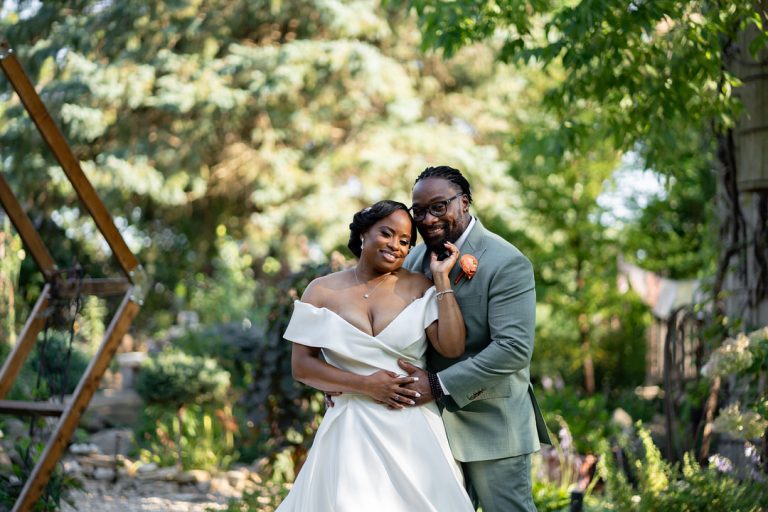 LaTonya and Roderick's Intimate Wedding at Lincoln Way Inn - Brides ...