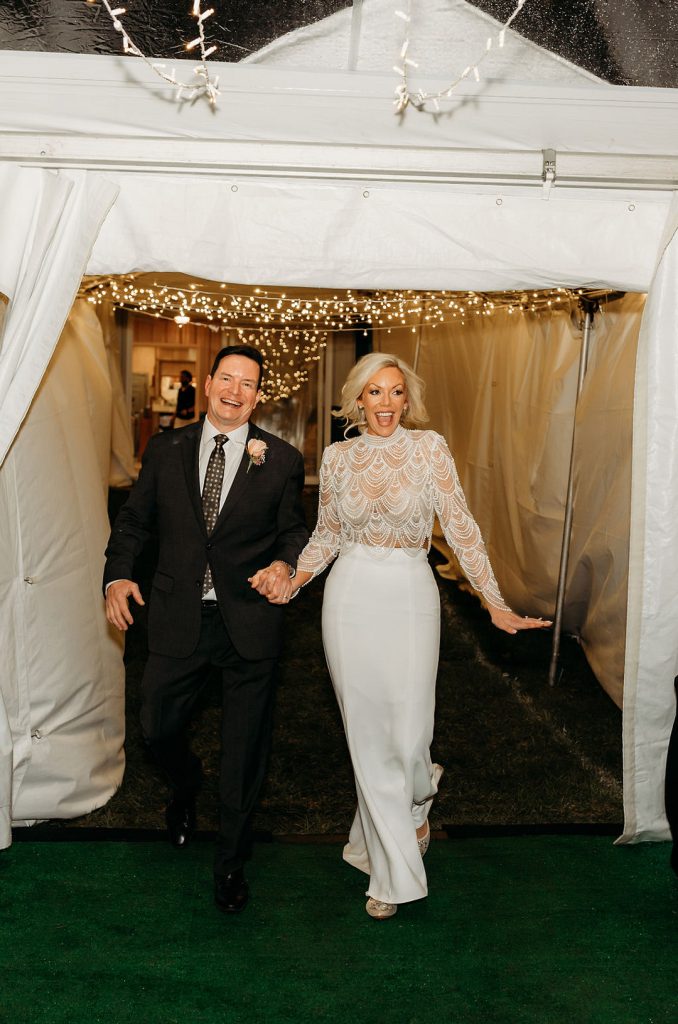 Meghan and Trey's Surprise Windy Wedding at Trey's Family's Farm ...