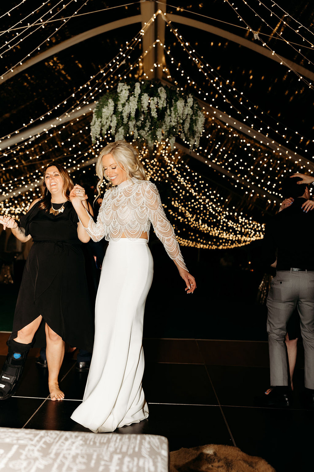 Meghan and Trey's Surprise Windy Wedding at Trey's Family's Farm ...