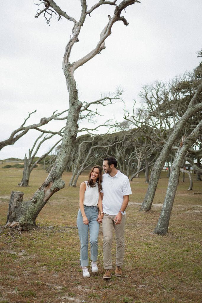 Emily and Heyward’s Engagement on the Carolina Coast's Fort Fisher ...