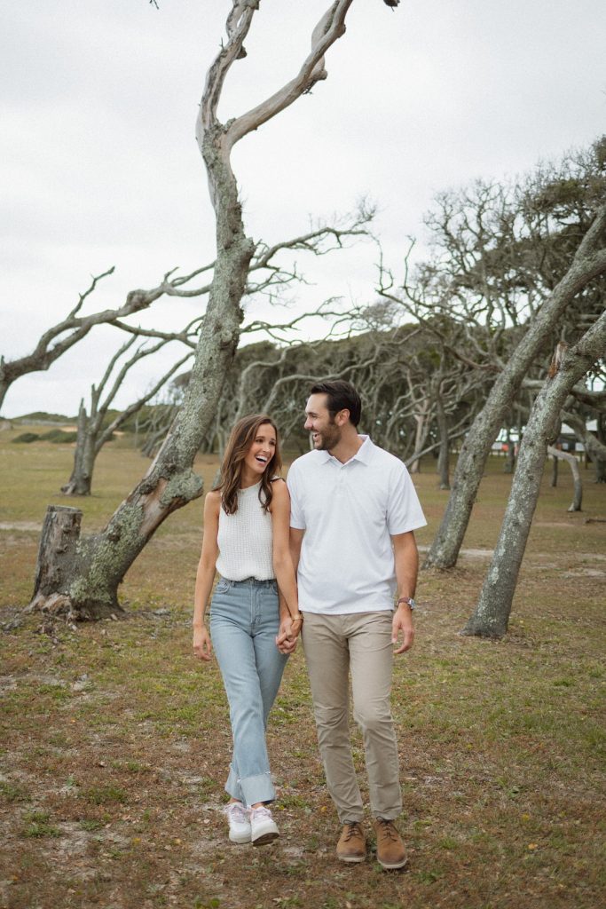 Emily and Heyward’s Engagement on the Carolina Coast's Fort Fisher ...