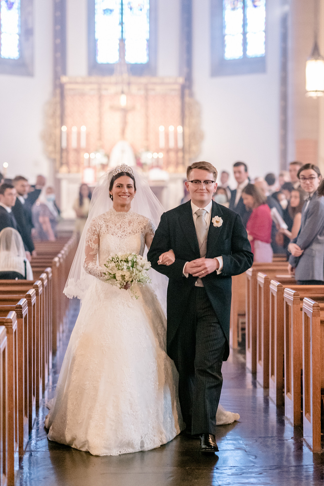 Olivia and Victor's Timeless Gold and Ivory Wedding at the St. Rita ...