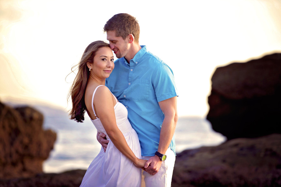 Michelle and Igor's Romantic Engagement at Windansea Beach - Brides ...