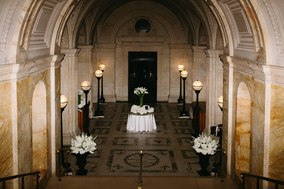 Nora and Tyler's Breathtaking and Elegant Wedding at the Boston Public ...