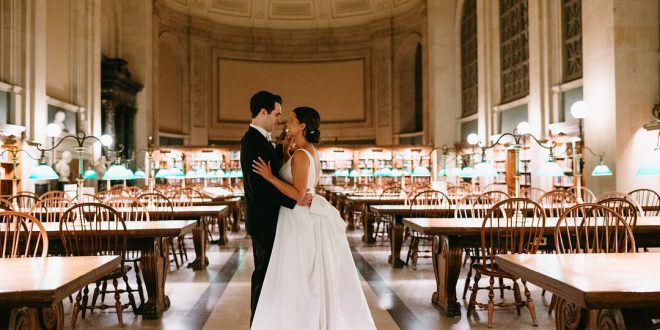Nora and Tyler's Breathtaking and Elegant Wedding at the Boston Public ...