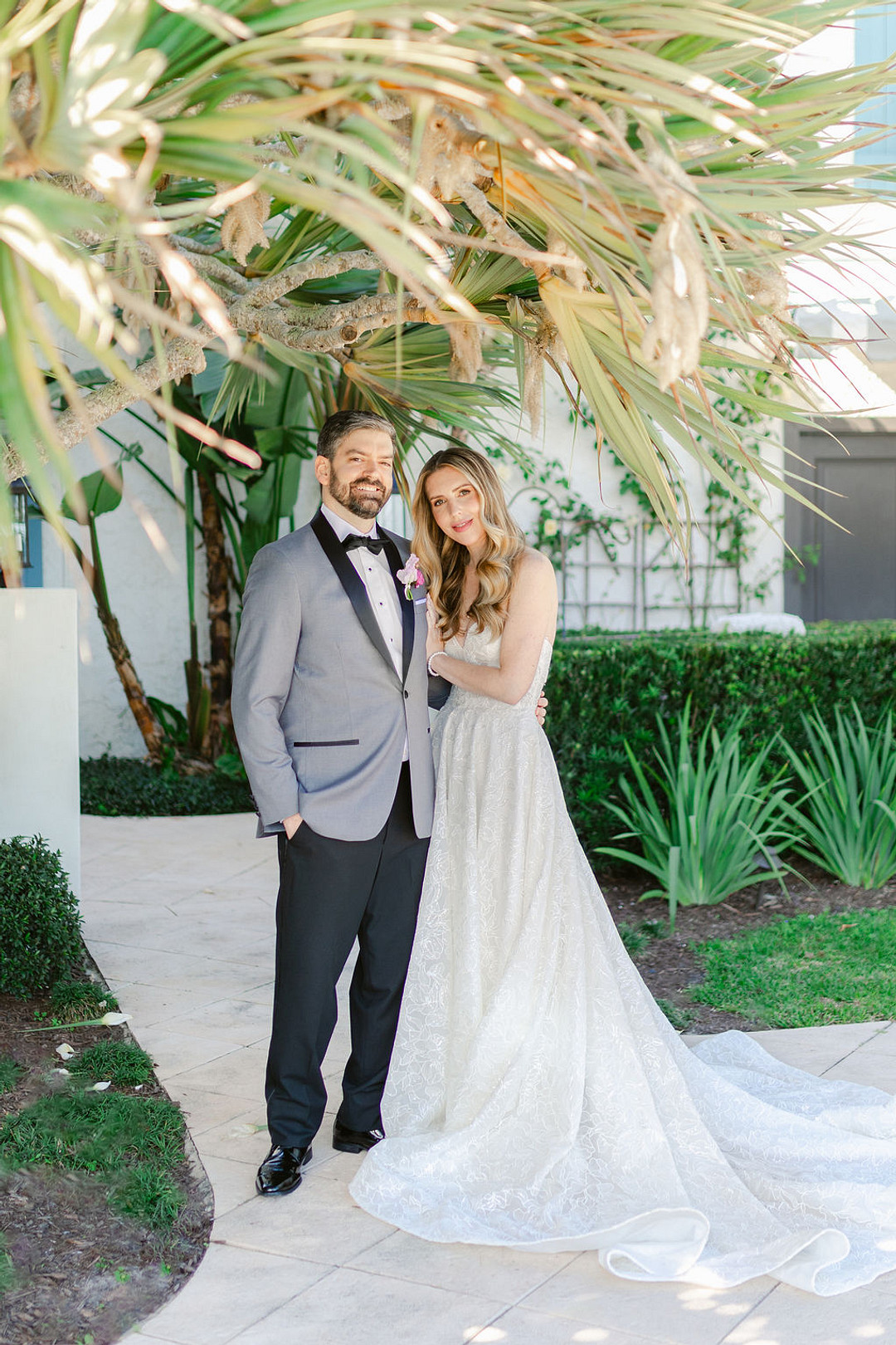 Molly and Brian's Floral Garden and Spring-Inspired Wedding - Brides ...