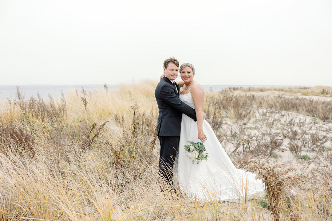 Courtney and Jacob's Winter Coastal Wedding at Cape Cod - Brides ...