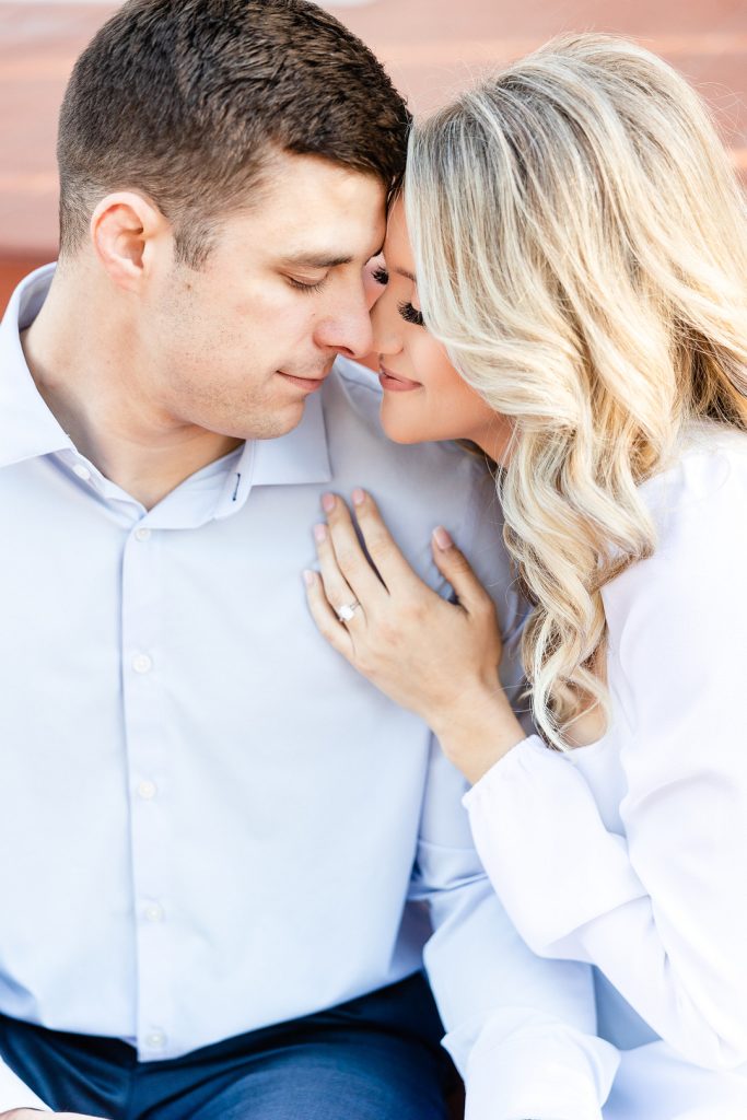 Tara and Mitchell's Romantic Engagement Session at Woodbine Mansion - Brides & Weddings Magazine