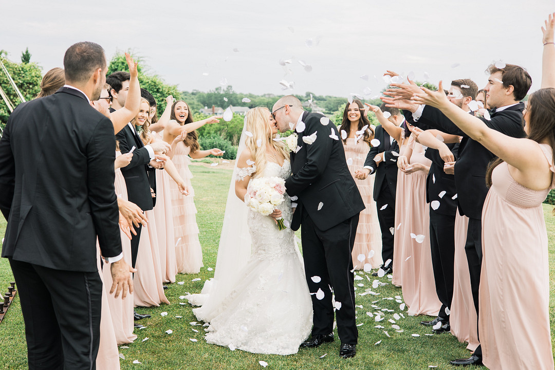Anna and Ulysses's Beautiful Summer Wedding in the Hamptons - Brides ...
