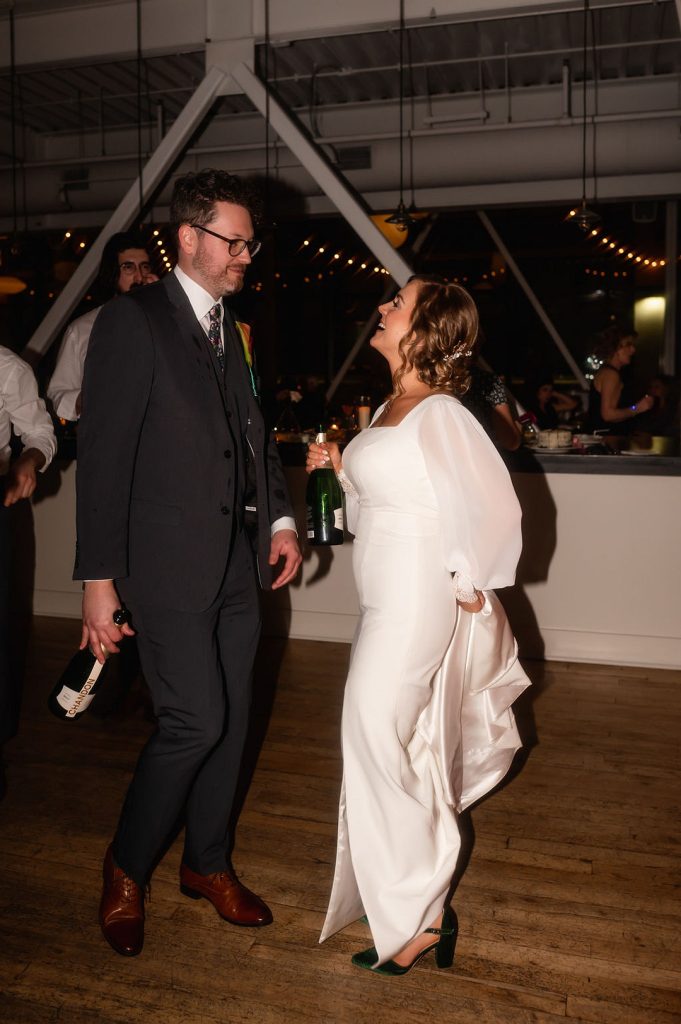 Hannah and John’s Greenhouse Loft Winter Wedding - Brides & Weddings ...