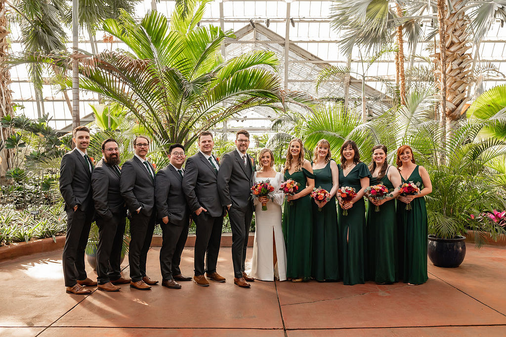 Hannah and John’s Greenhouse Loft Winter Wedding - Brides & Weddings ...