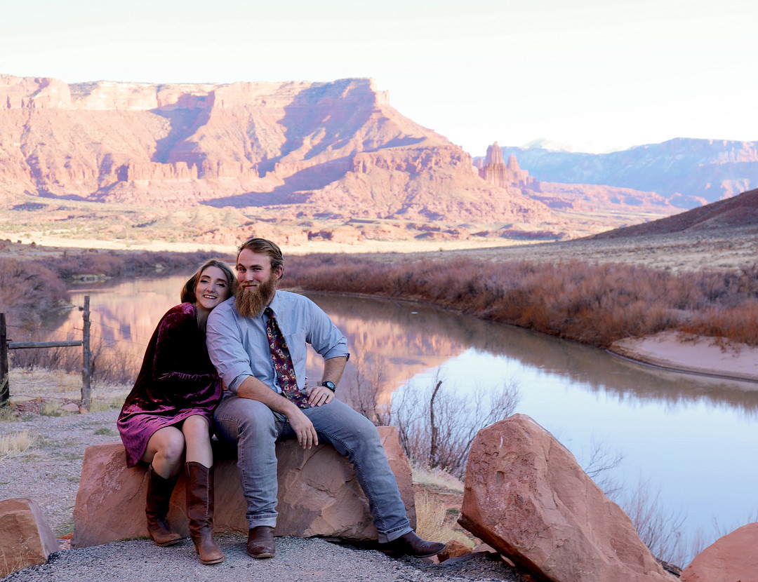 Mallory and Matthew's Engagement in the Desert - Brides & Weddings Magazine