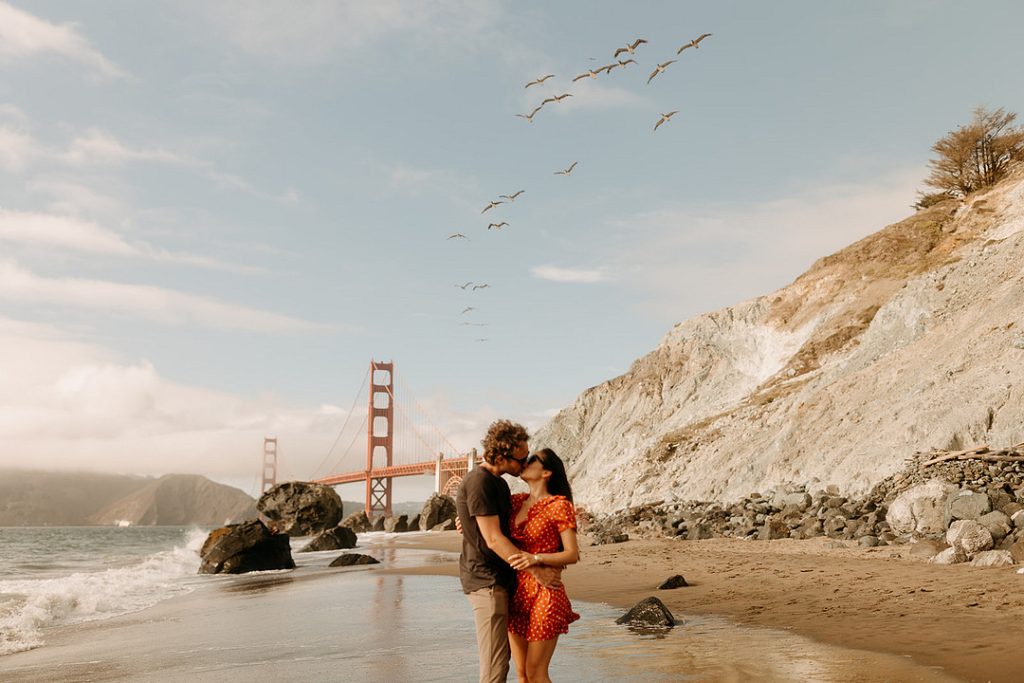 Eva and Sebastian's Engagement Session at San Francisco's Marshall ...
