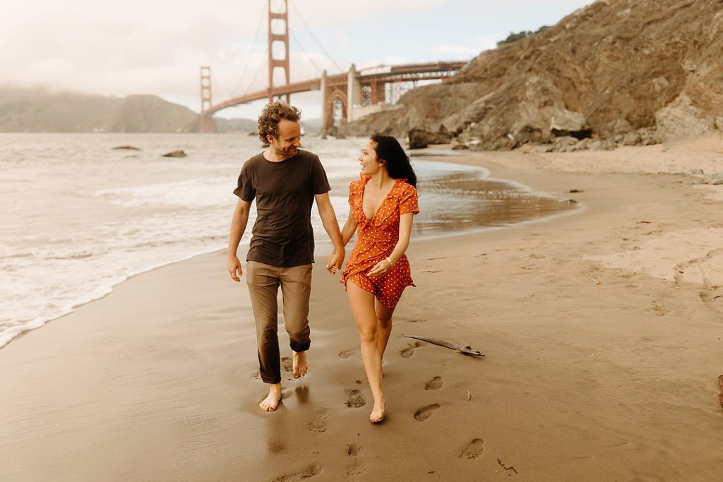 Eva and Sebastian's Engagement Session at San Francisco's Marshall ...