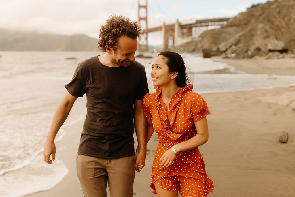 Eva and Sebastian's Engagement Session at San Francisco's Marshall ...