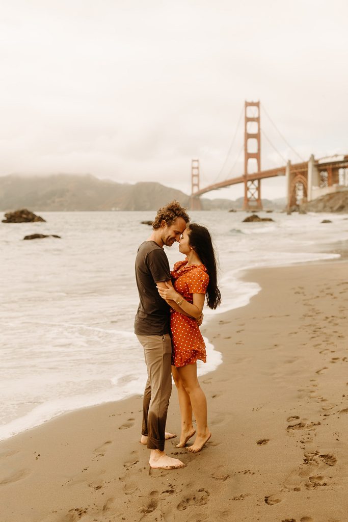 Eva and Sebastian's Engagement Session at San Francisco's Marshall ...