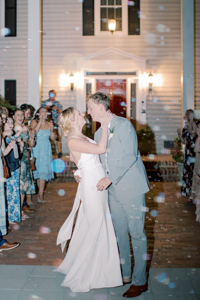 Emma and Carson's Classic and Elegant Blue and White Wedding In ...