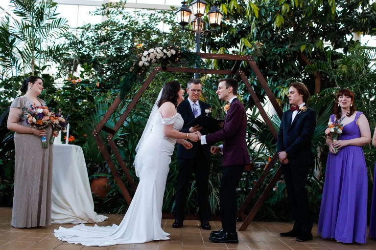 Maggie and Adam's Vibrant Wedding at State Botanical Garden of Georgia ...