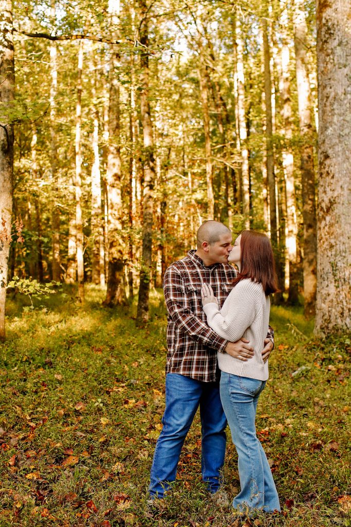 Chelsie and Joe's Enchanting Engagement at Watson Mill Bridge State ...