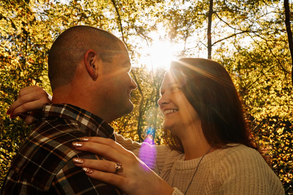 Chelsie and Joe's Enchanting Engagement at Watson Mill Bridge State ...