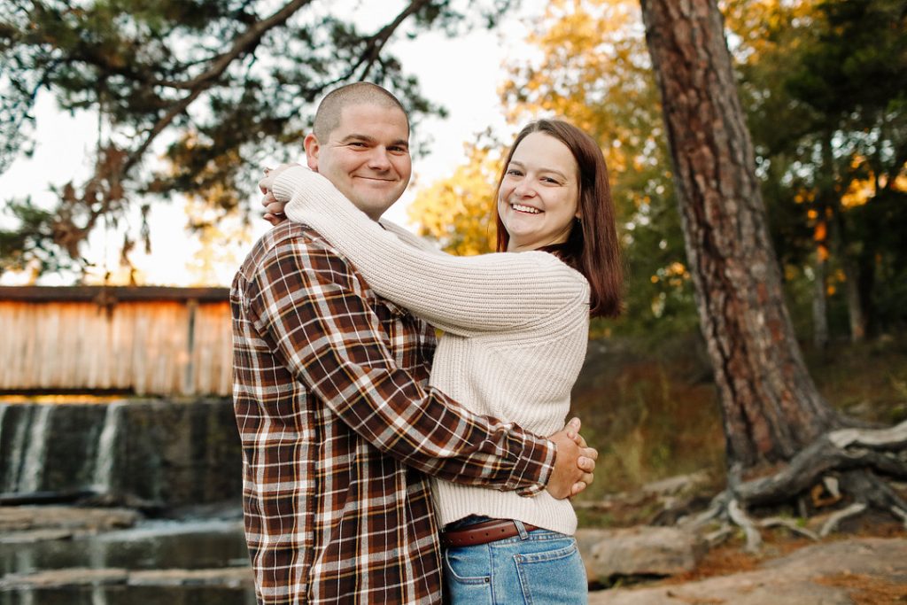 Chelsie and Joe's Enchanting Engagement at Watson Mill Bridge State ...