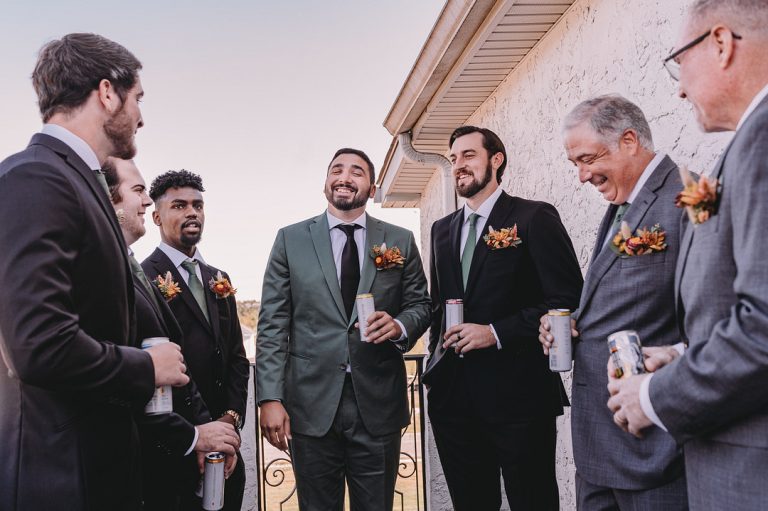 Becca and Lucas's Vineyard Wedding at Renault Winery - Brides ...