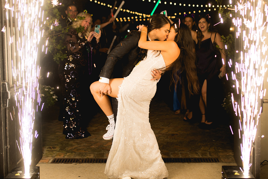 Melody and Cristina's Vibrant Fusion Wedding in New Orleans - Brides ...
