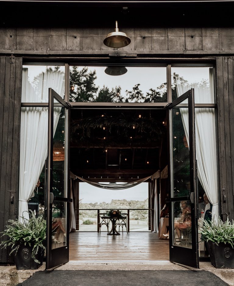 Alyson and Dylan's Beautiful Outdoor Wedding at Cedar Bay Farm - Brides ...